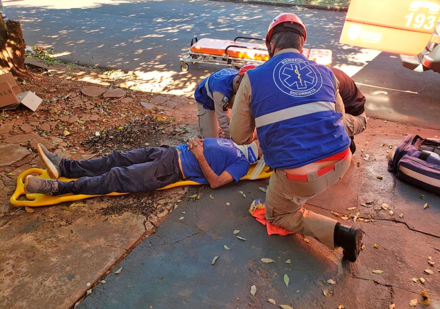 Homem Fica Ferido Após Sofrer Acidente De Trabalho Em Campo Mourão