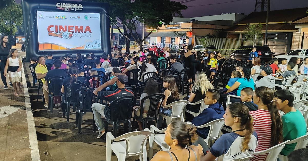 Confira programação do 'Cinema nos Bairros' em Campo Mourão