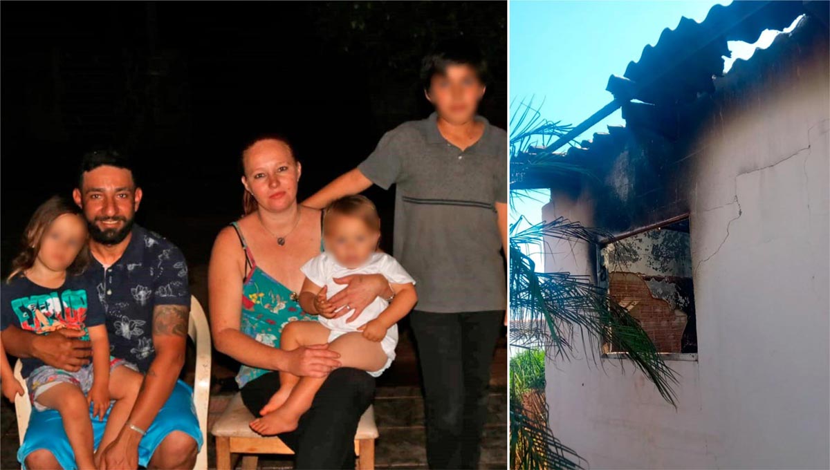 Família pede ajuda para recomeçar após perder tudo em incêndio; veja ...