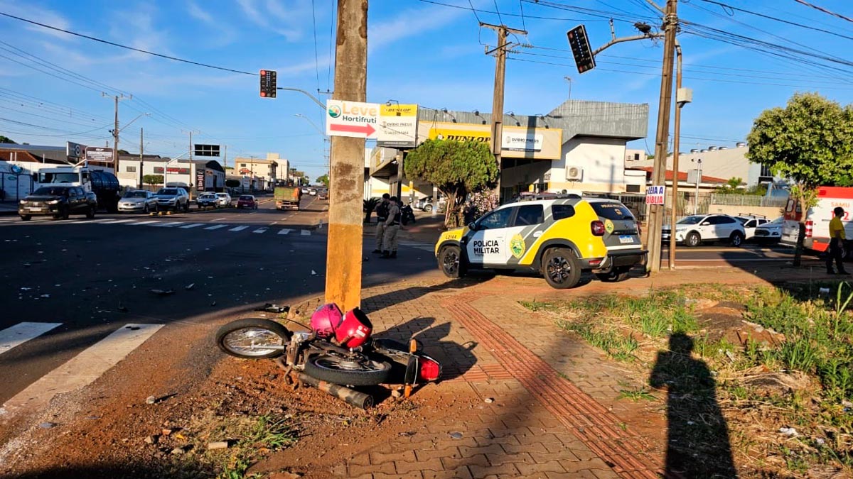 Casal é arremessado a cerca de 15 metros em acidente e fica gravemente ...